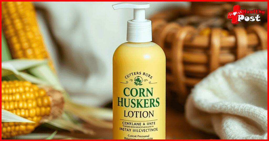 The benefits of corn huskers lotion on skin